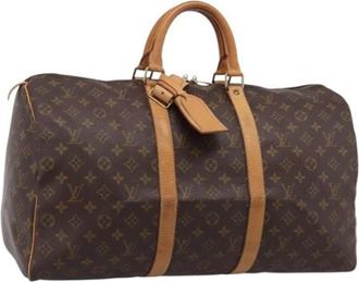 Louis Vuitton Pre-owned Toile sacs-louis-vuitton - Femme - Pre-owned - Brun - Taille: ONE Size