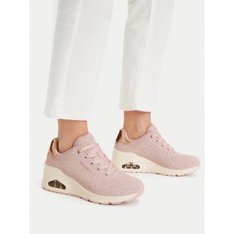 Skechers Sneakers Skechers UNO Wedge - Safari Daze 177521/BLSH Rosa