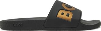 HUGO BOSS Pantoletten BOSS Aryeh 50536835 Schwarz