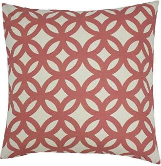 furn. Nomi Polyester gefülltes Kissen, Berry, 45 x 45 cm