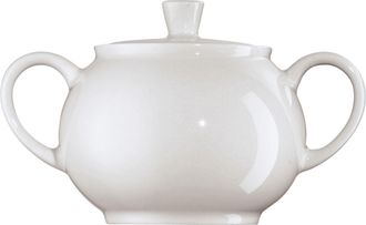 Rosenthal Arzberg Form 1382 Weiss Zuckerdose 6 P, Porzellan, White, 11.1 x 11.1 x 8 cm