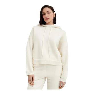 Loulou Studio Damen, Sweatshirts & Hoodies, Beige, MGr&ouml;&szlig;e