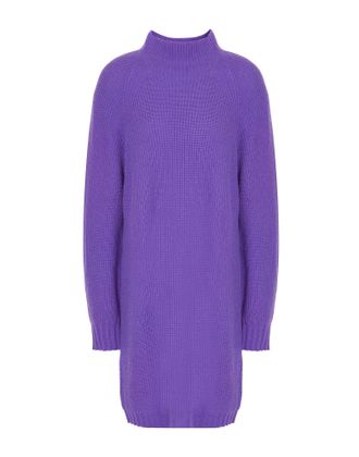 8 by YOOX KNIT RAGLAN SLEEVE MINI DRESS