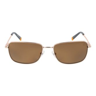 Timberland TI-1044765 Metal Square Frame Sunglasses - Gold
