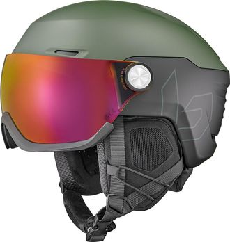 Bolle V-RYFT Pure Sun Forest Matte S 52-55cm - Photochromic Red Cat 1 to 3 - Skihelme - Photochromic Red Cat 1 to 3 - Gr&ouml;&szlig;e S - - Erwachsener