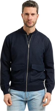 Liu Jo Homme, Vestes, Bleu, Taille: L Cardigan avec fermeture &eacute;clair et poches