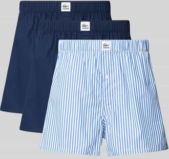 Lacoste Boxer im 3er-Pack mit Logo-Patch