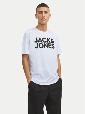 Jack & Jones Jack & Jones T-Shirt Corp Logo 12151955 Wei&szlig; Standard Fit