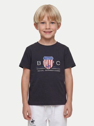 Beverly Hills Polo Club T-Shirt P-SS26B-TS414011 Dunkelblau Regular Fit