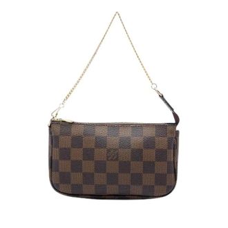 Louis Vuitton Pre-owned Mini Pochette Accessoires - Femme - Pre-owned - Brun - Taille: ONE Size