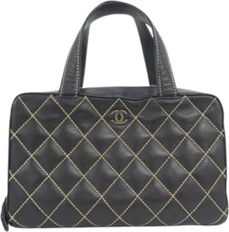 Chanel Sac &agrave; main Pre-owned Pochette - Femme - Pre-owned - Noir - Taille: ONE Size