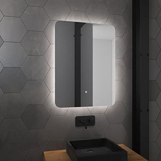 Aurlane Miroir Salle de Bain LED Auto-&eacute;clairant Atmosphere 60x80cm