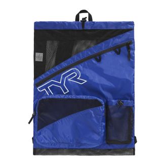 TYR Unisex Elite Team Mesh Rucksack, ROYAL, One Size
