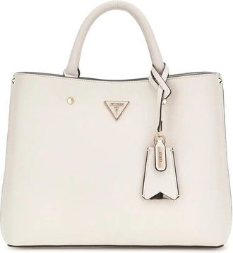 Guess Shopper & Totes - Womens White Faux Leather Bag - Gr. unisize - in Weiß - für Damen