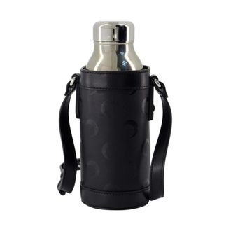 Marine Serre unisex, Sport, Noir, Taille: ONE Size Moon Bottle Holder