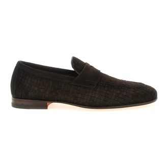 Santoni Homme, Chaussures, Brun, Taille: 43 EU Carlo Mocassins