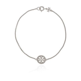 Tory Burch Armband mit Logo - - Accessories - Damen - Grau - ONE SIZE