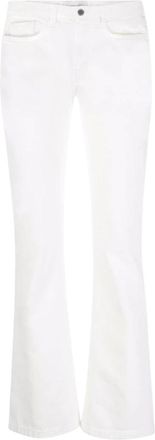 Alberta Ferretti Femme, Jeans, Blanc, Taille: 40 FR Jean Bootcut
