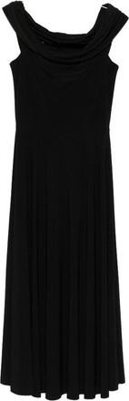 Norma Kamali Robe Au Genou - Noir