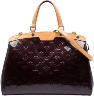 Louis Vuitton Pre-owned Cuir sacs-louis-vuitton - Femme - Pre-owned - Violet - Taille: ONE Size