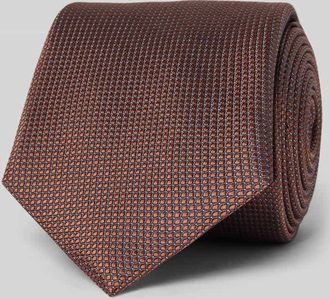 Willen Krawattenfabrik Krawatte aus Seide mit Strukturmuster (6 cm)