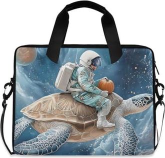 Alaza Sac pour ordinateur portable de 40,6 &agrave; 15,6 avec motif dragon Rocky Moon - Pour homme et femme, &eacute;tudiant, travail, voyage, Turtle A22490, Taille uniqu