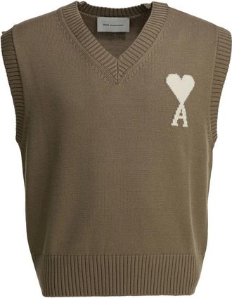 Ami Homme, Pulls, Brun, Taille: XL Ami De Coeur Sweater