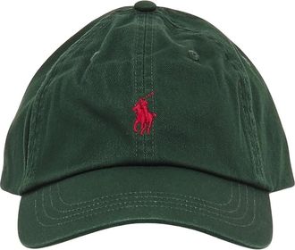 Polo Ralph Lauren Homme, Accessoires, Vert, Taille: ONE Size Casquette de baseball brod&eacute;e avec logo