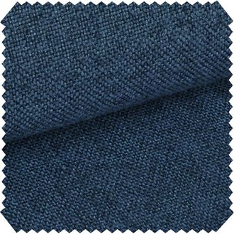 Novely ERFURT - Melierter Möbelstoff - Wasserabweisender Polsterstoff - Schwer Entzündbar - Pflegeleichte Meterware 1lfm | Farbe: 11 Azurblau