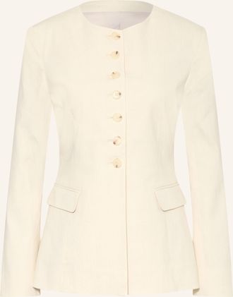 Arket Arket Blazer Darjeling Mit Leinen weiss