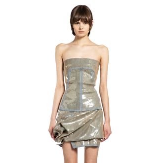 Rick Owens Temple Bustier Top