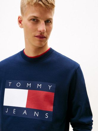 Tommy Jeans Sweatshirt TJM BIG FLAG CREWNECK regular fit