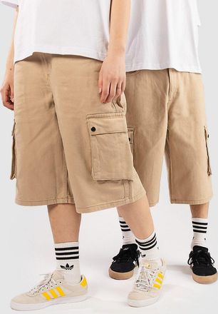 Urban Classics Washed Workwear Cargo Shorts unionbeige