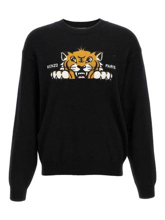 Kenzo Pull Col Rond - Noir