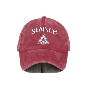 Generic St. Patricks Day Slainte Baseball Cap Slainte Ball Cap St Patrick Day Baseball Cap, rose, M