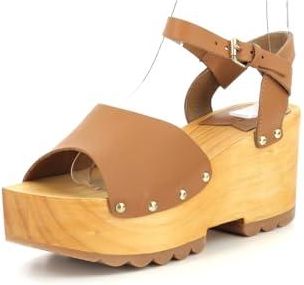 Kickers WEDGE WISE,SANDALE FEMME CAMEL, 39 EU