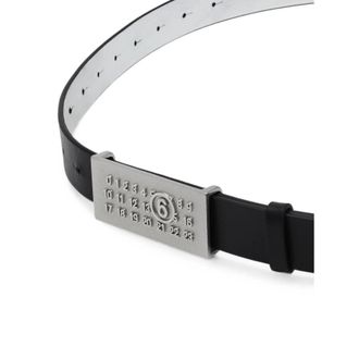 Maison Margiela Numeric Plaque Belt - Black