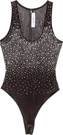 Alex Perry body à ornements - Marron