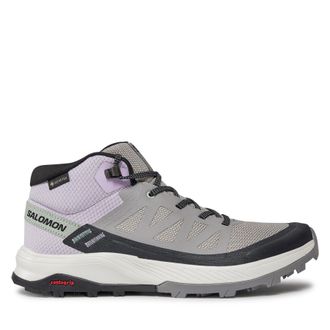 Salomon Trekkingschuhe Salomon Outrise Mid GORE-TEX L47160600 Grau