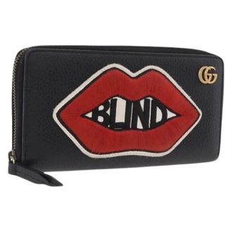 Gucci Portefeuille Long Pre-owned - Femme - Pre-owned - Noir - Taille: ONE Size