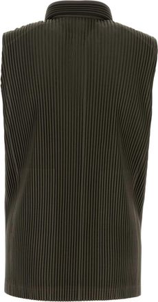 Homme Pliss&eacute; Issey Miyake Colors Tank Top - Brown
