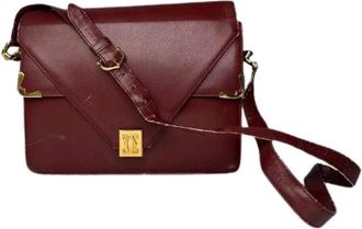 Cartier Sac bandouli&egrave;re vintage de seconde main - Femme - Pre-owned - Rouge - Taille: ONE Size