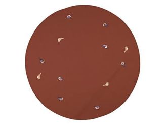 Broste Copenhagen Broste Copenhagen Weihnachtsbaumdecke Bird in der Farbe Smocked Paprika, Ma&szlig;e 120cm