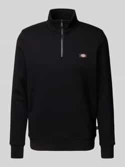 Dickies Sweatshirt mit Troyer-Kragen Modell OAKPORT
