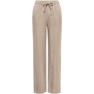 Only Onlgoa Mw Linen Bl Pull-Up Pant Cc Pnt 15363676