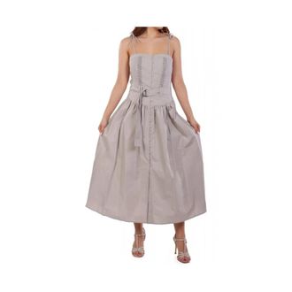 Marella Marella - Kleider > Tageskleider > Midikleider - - Dresses - Damen - Grau - M