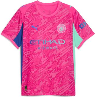 Puma Maillot de gardien de but 25/26 Manchester City Homme, Accessoires, Rose, 3XL