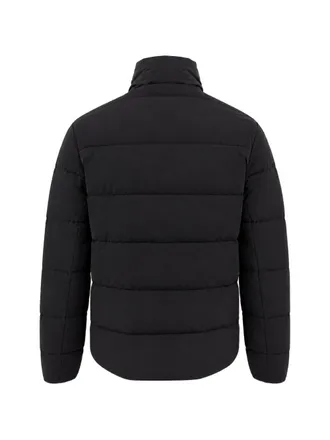 Emporio Armani Quilted Water-Repellent Down Jacket - Black