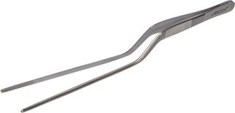 Arcos Pinzetten aus Edelstahl 200 mm - Professionelles K&uuml;chenutensil f&uuml;r die Pr&auml;sentation von Gerichten - Silber, Gadget Chef