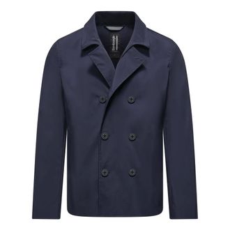 Bomboogie Homme, Vestes, Bleu, Taille: 2XL Veste crois&eacute;e non doubl&eacute;e